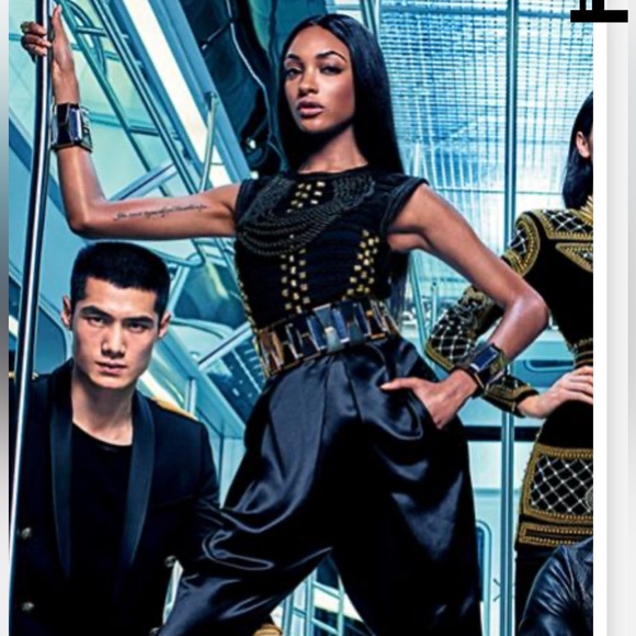Balmain | Accessories | Balmain X Hm Mirrored Belt New Without Tagsbox ...
